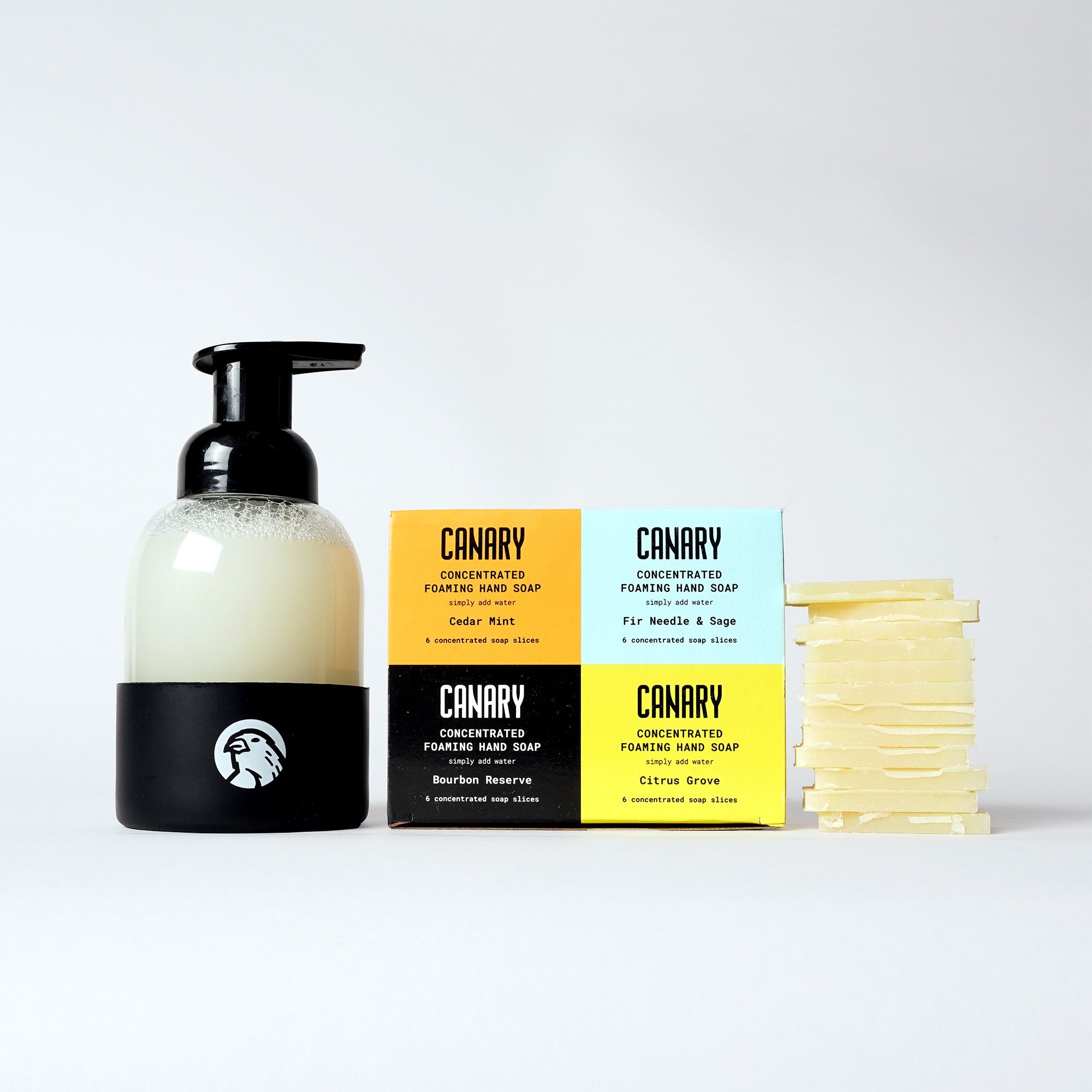 Plastic-Free Hand Soap Refill Bars - 4 Scents, 24 Slices | All For American