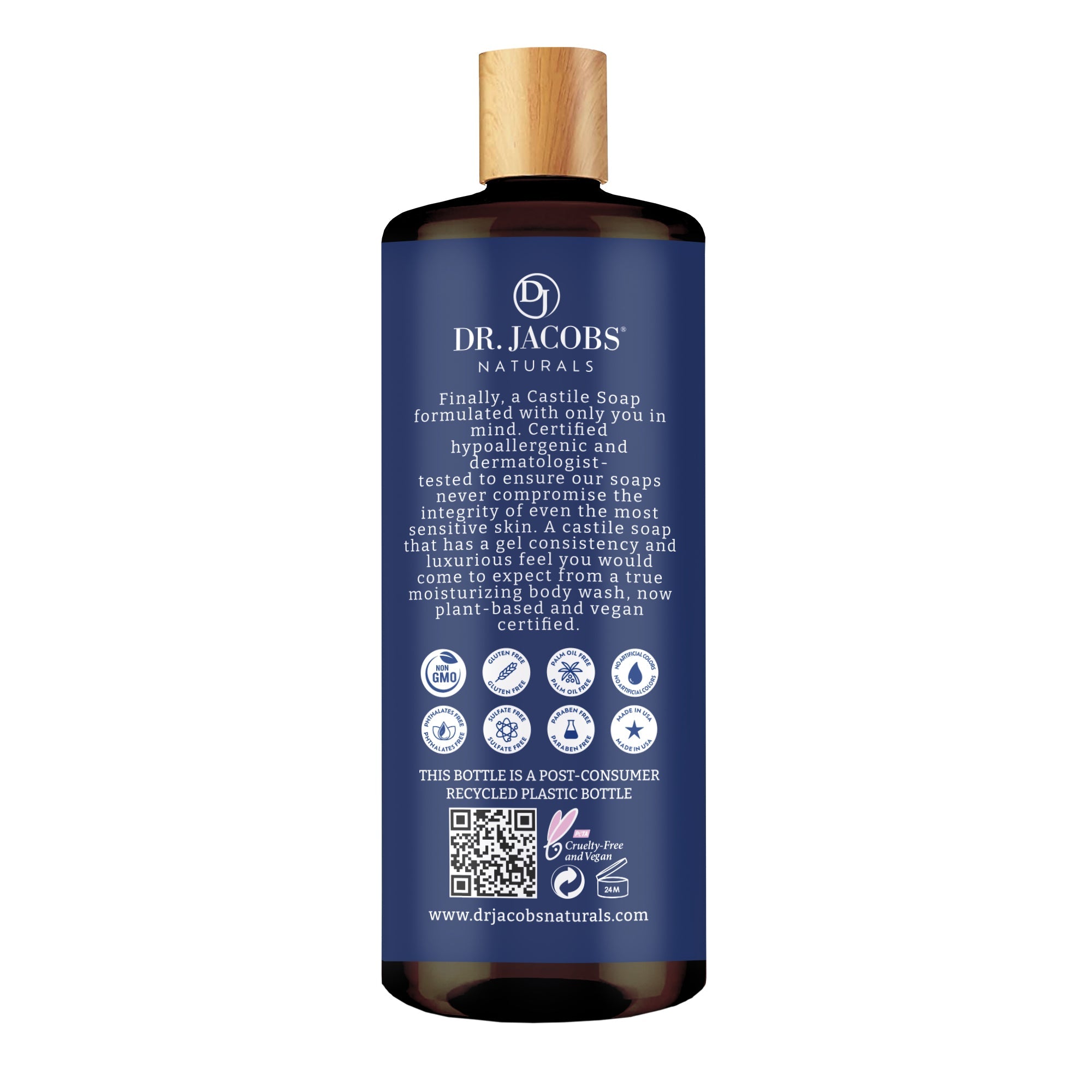 Natural Peppermint Castile Body Wash To Refresh & Revitalize | All For ...